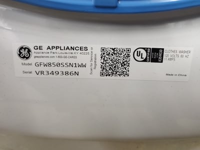 Where to Find Serial Numbers/Model Tags on Appliances